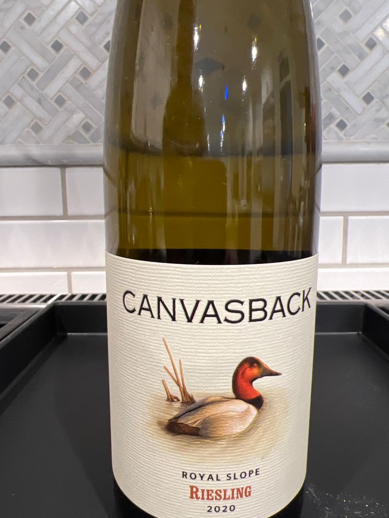 2016 Canvasback Riesling Royal Slope, USA, Washington, Columbia Valley ...
