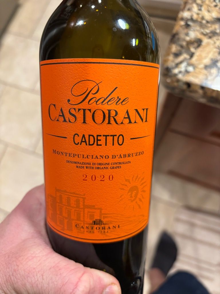 2022 Podere Castorani Montepulciano d'Abruzzo Cadetto, Italy, Abruzzi ...