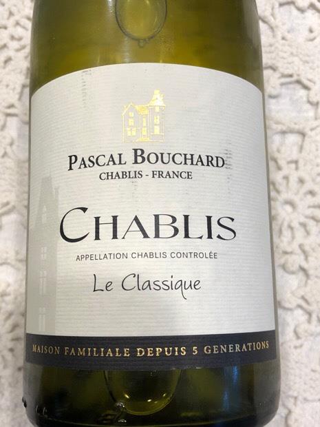 2014 Pascal Bouchard Chablis Le Classique, France, Burgundy, Chablis - CellarTracker