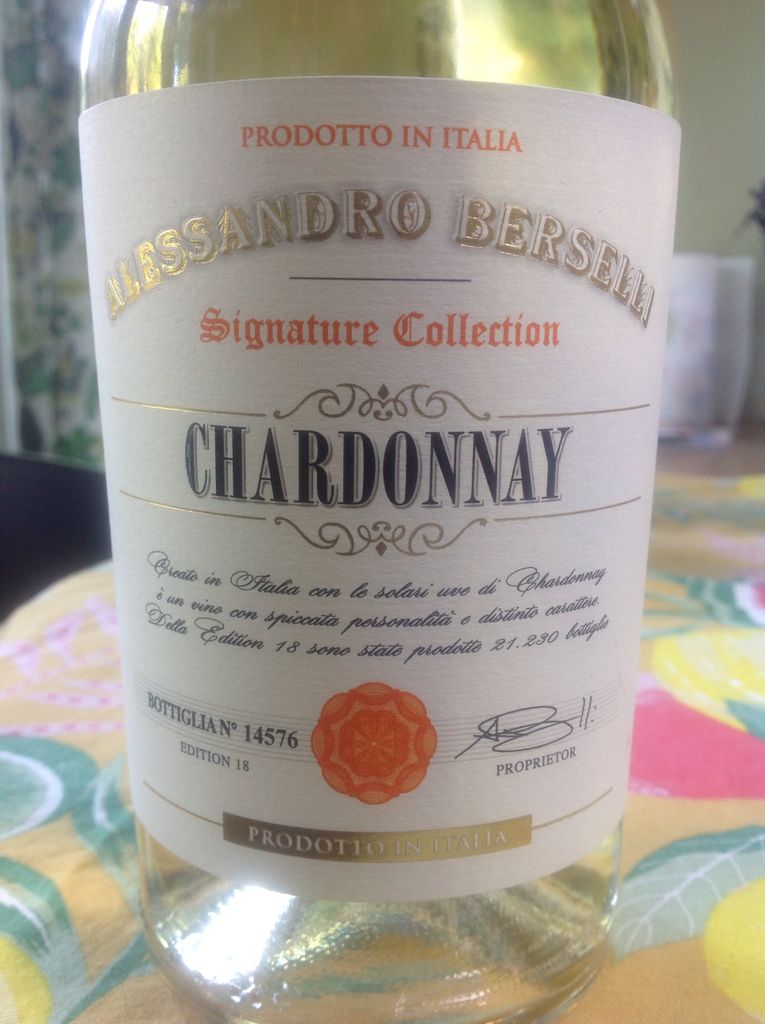 2019 Alma Wines Chardonnay Alto Adige - Südtirol Alessandro Berselli ...