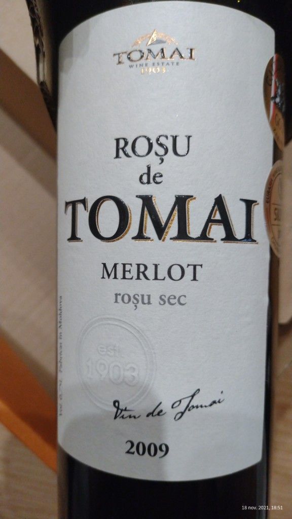 2006 Tomai Merlot Tomai, Moldova, South Eastern - CellarTracker