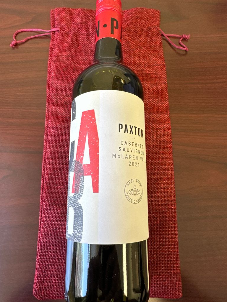 2020 Paxton Cabernet Sauvignon MV, Australia, South Australia, Fleurieu ...
