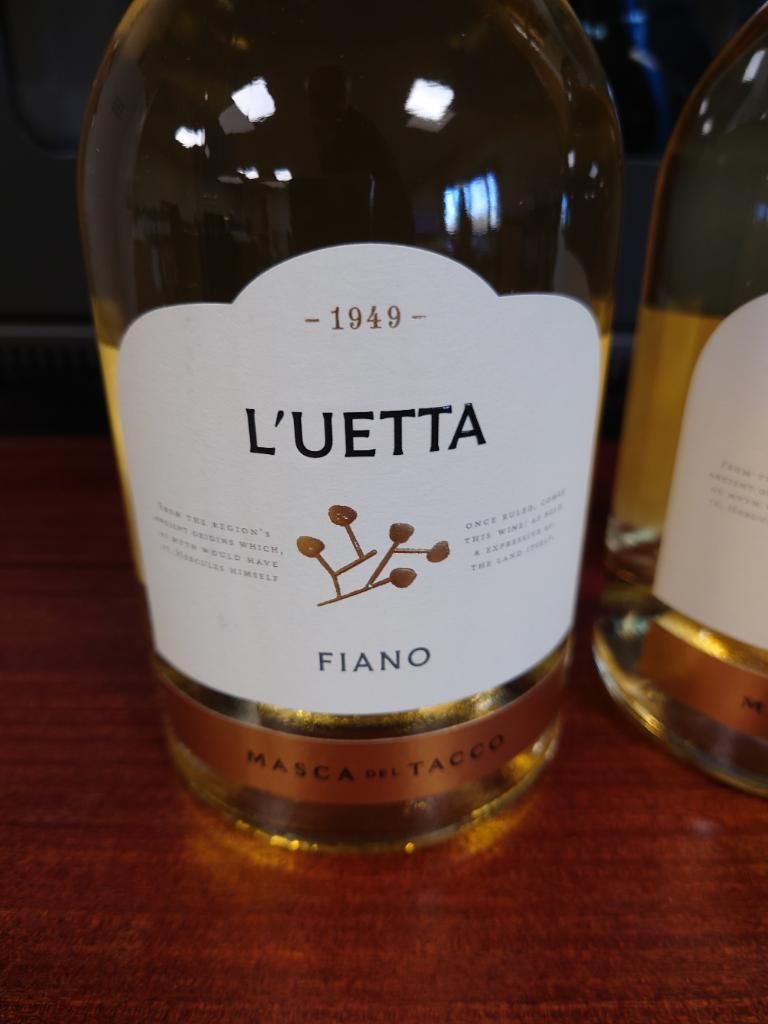 2021 Masca del Tacco Fiano L'Uetta Puglia IGT, Italy, Puglia, Puglia ...