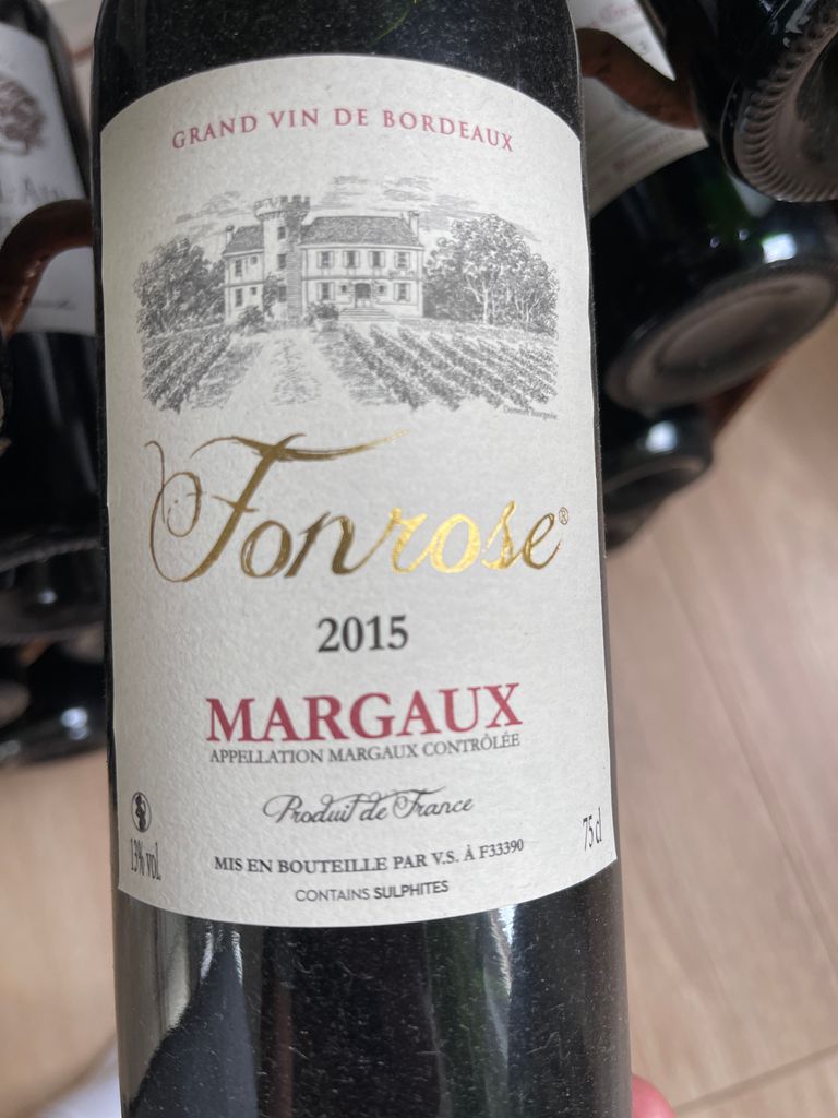 2018 Château Fonrose, France, Bordeaux, Médoc, Margaux - CellarTracker