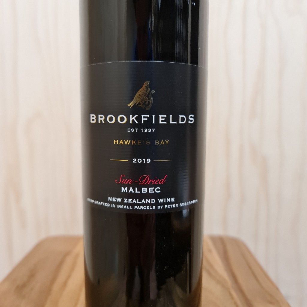 2019 Brookfields Malbec Sun-Dried, New Zealand, North Island, Hawke's ...