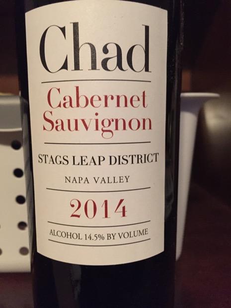 2014 Chad Cabernet Sauvignon Stags Leap District, USA, California, Napa ...