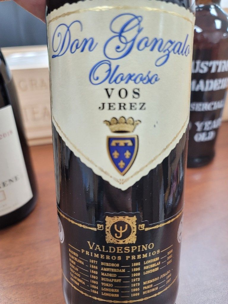 NV Valdespino Jerez-Xérès-Sherry Don Gonzalo Oloroso 20 Years Old ...