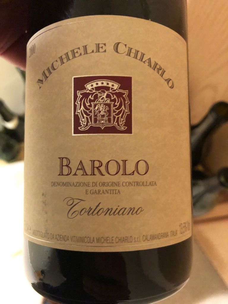 2000 Michele Chiarlo Barolo Tortoniano, Italy, Piedmont, Langhe, Barolo ...