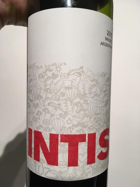 2015 Finca Las Moras Intis Malbec-Merlot, Argentina, San Juan ...