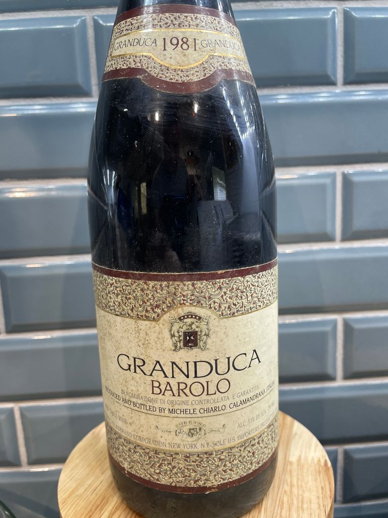 1982 Michele Chiarlo Barolo Granduca, Italy, Piedmont, Langhe, Barolo ...