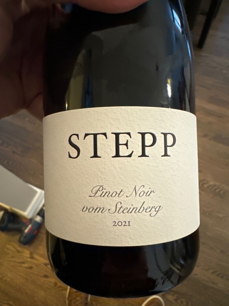 2022 Gerd Stepp Herxheimer Steinberg Pinot Noir, Germany, Pfalz ...