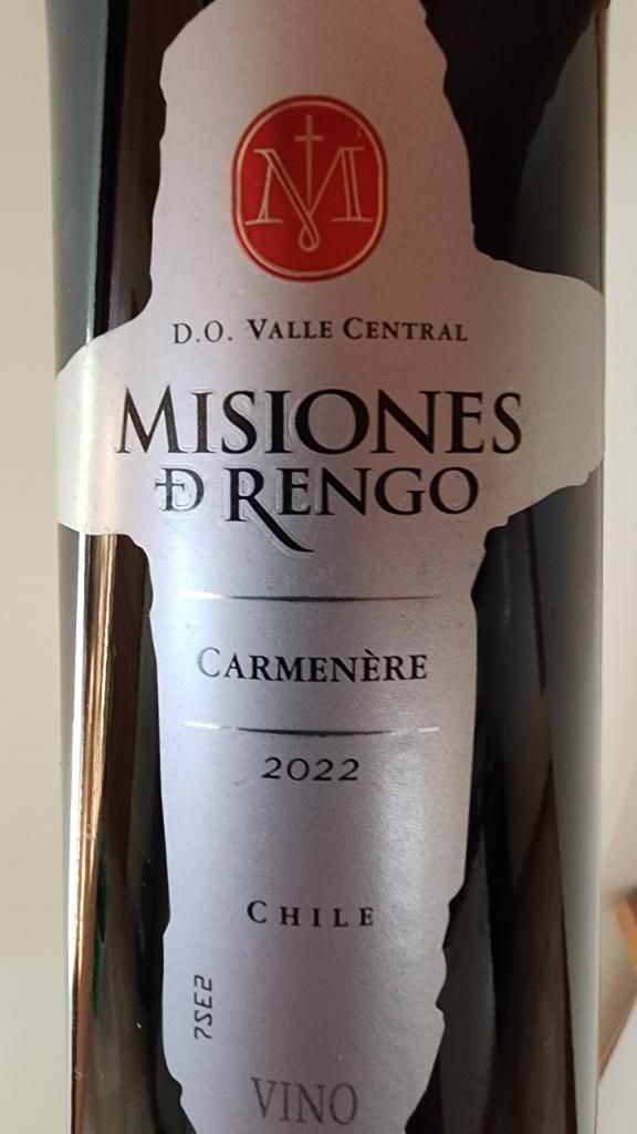 2022 Viña Misiones de Rengo Carménère, Chile, Rapel Valley - CellarTracker