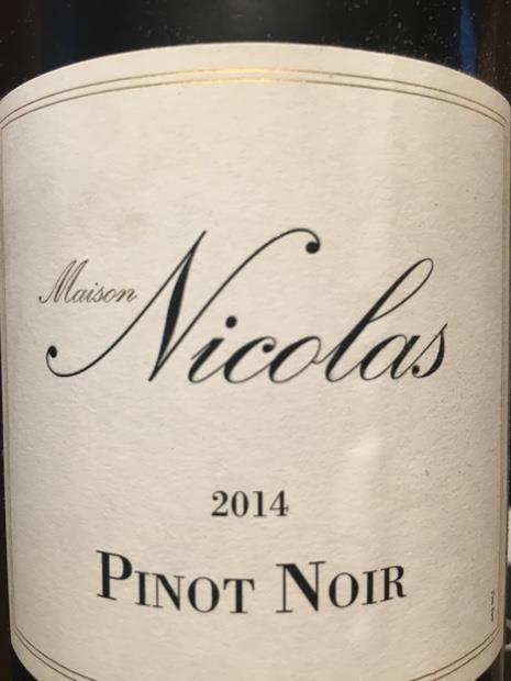2013 Maison Nicolas Pinot Noir Reserve, France, Languedoc Roussillon ...