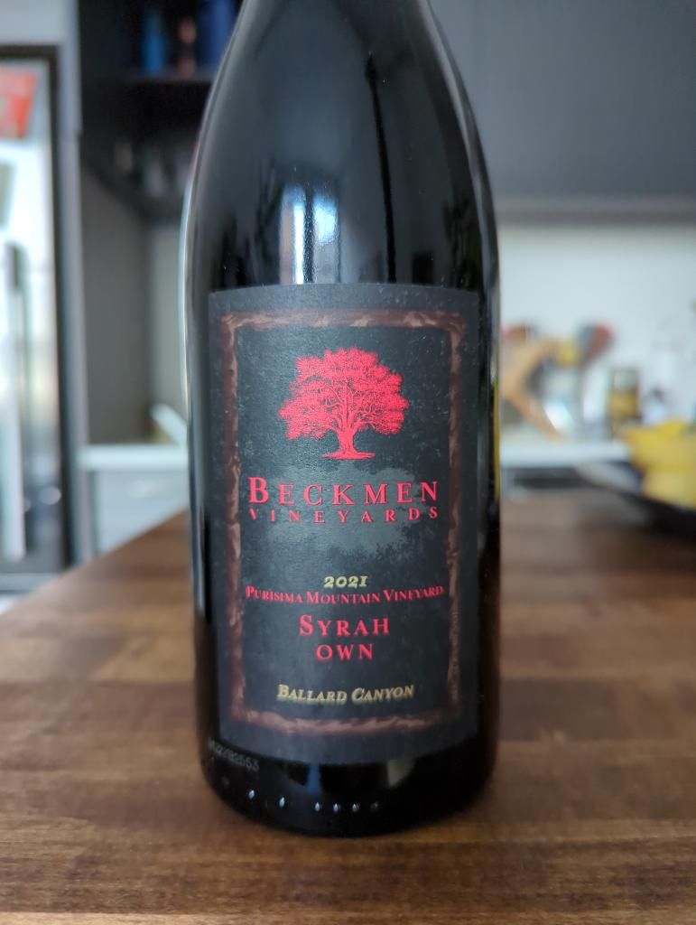2021 Beckmen Vineyards Syrah OWN Purisima Mountain Vineyard, USA ...
