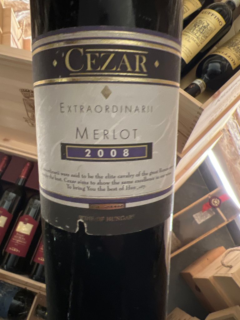 2009 Cezar Winery Merlot, Hungary - CellarTracker