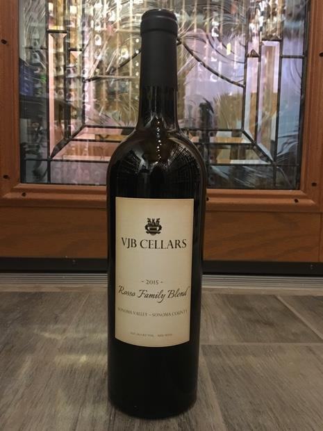 2015 VJB Rosso Family Blend, USA, California, Sonoma County, Sonoma ...
