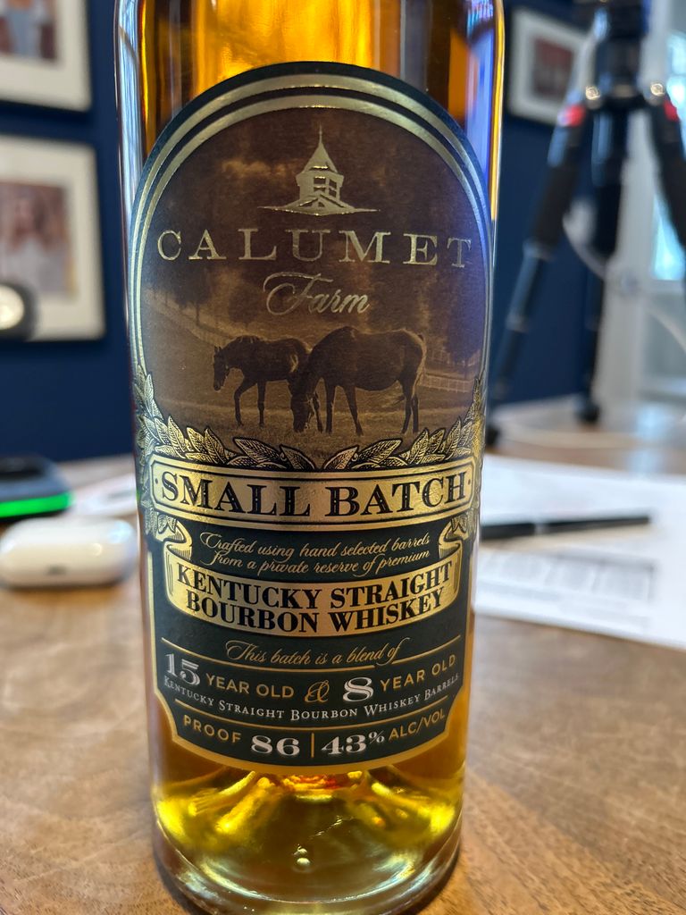NV Calumet Farm 15 Year Old & 8 Year Old Small Batch Kentucky Straight ...