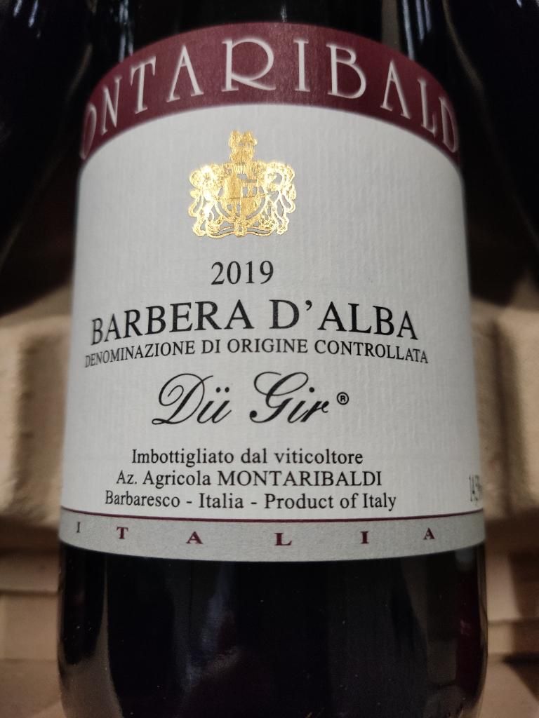 2019 Montaribaldi Barbera d'Alba Dü Gir, Italy, Piedmont, Alba, Barbera ...