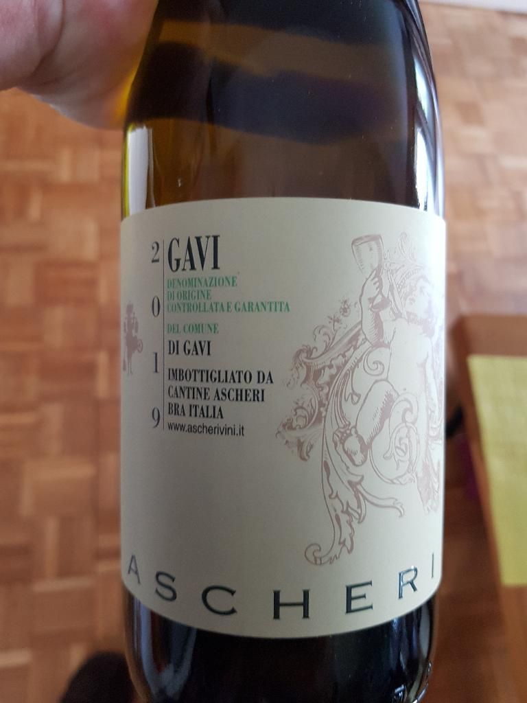 2019 Cantine Giacomo Ascheri Gavi, Italy, Piedmont, Gavi - CellarTracker