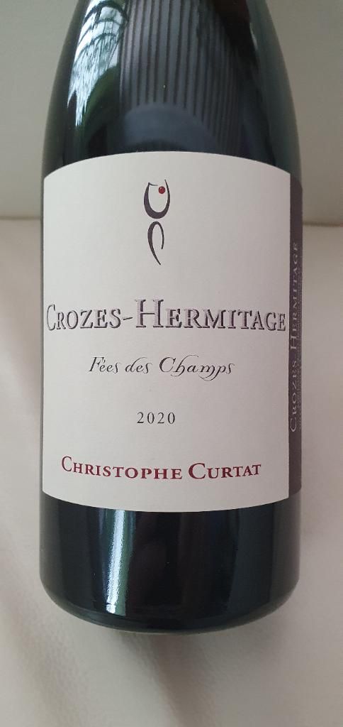 2020 Domaine Christophe Curtat Crozes-Hermitage Fées des Champs, France ...
