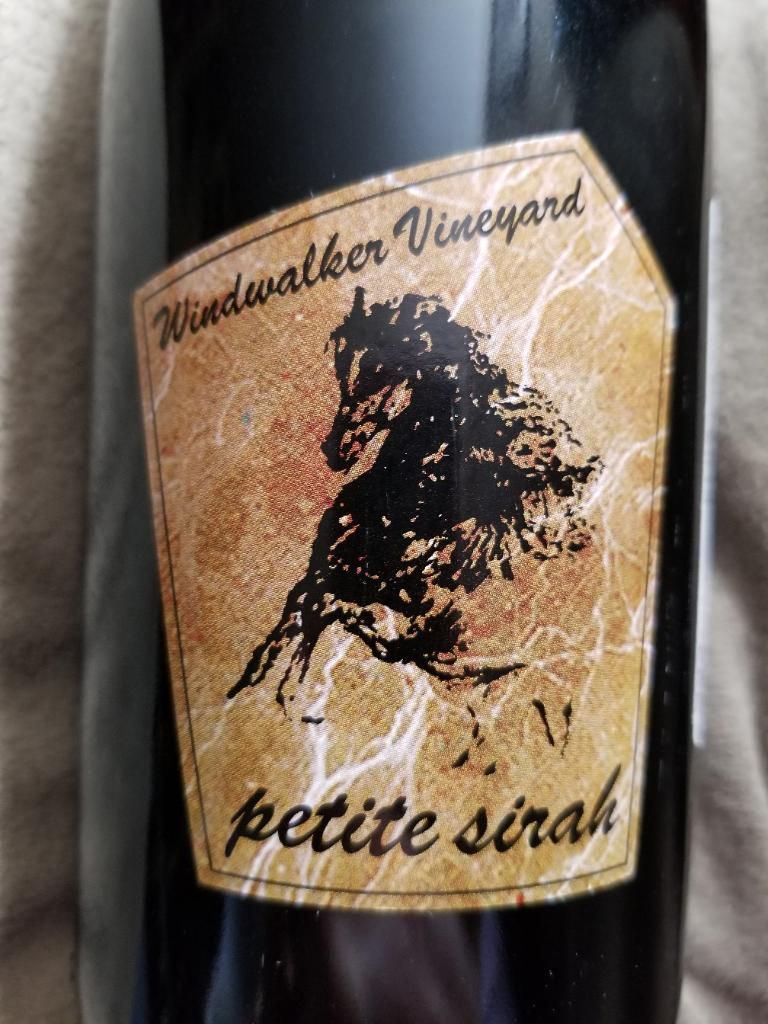 2008 Windwalker Vineyard Petite Sirah Suttey Vineyard, USA, California ...