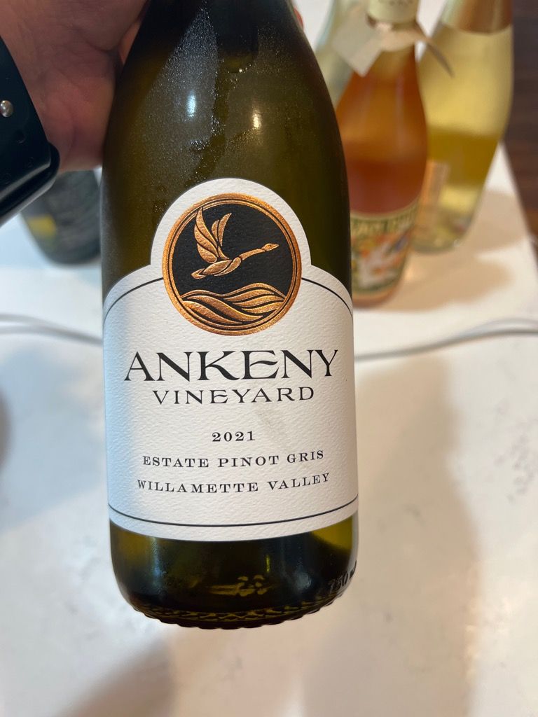2021 Ankeny Vineyard Pinot Gris Ankeny, USA, Oregon, Willamette Valley ...