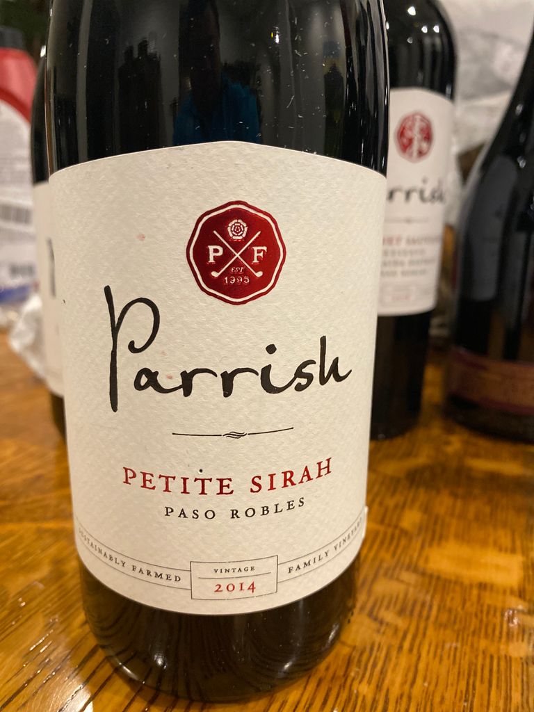 2014 Parrish Family Vineyard Petite Sirah, USA, California, Central ...