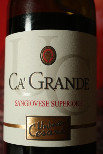 2008 Umberto Cesari Sangiovese di Romagna Superiore "Cà Grande", Italy ...