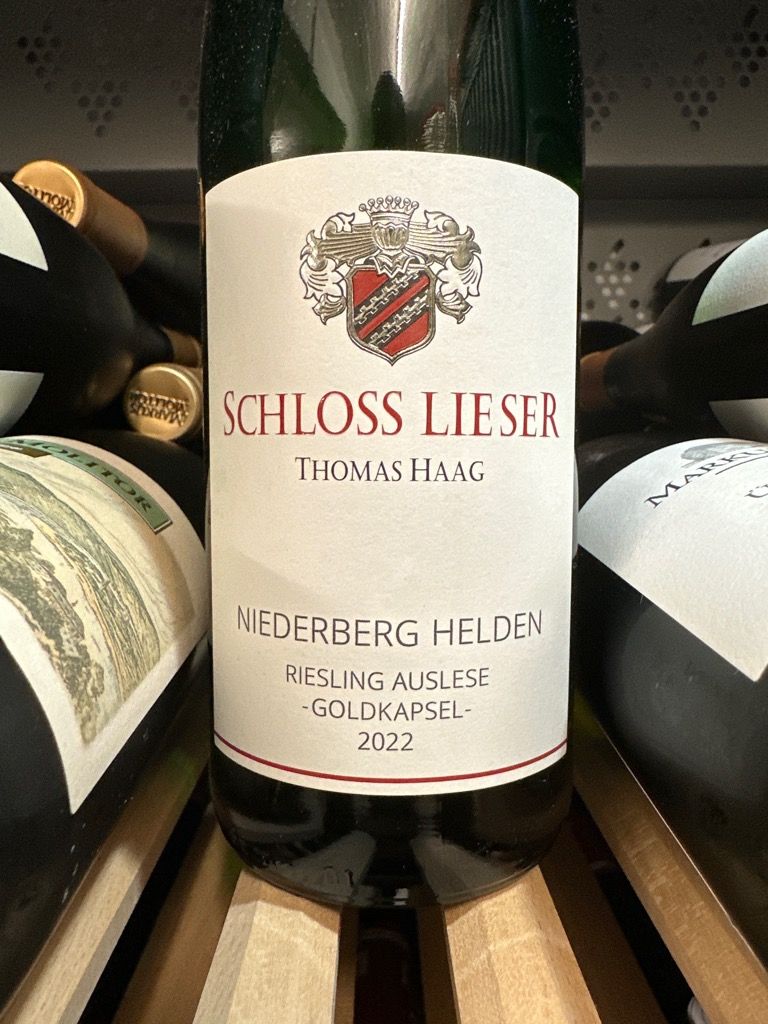 2024 Schloss Lieser Niederberg Helden Riesling Auslese Goldkapsel ...
