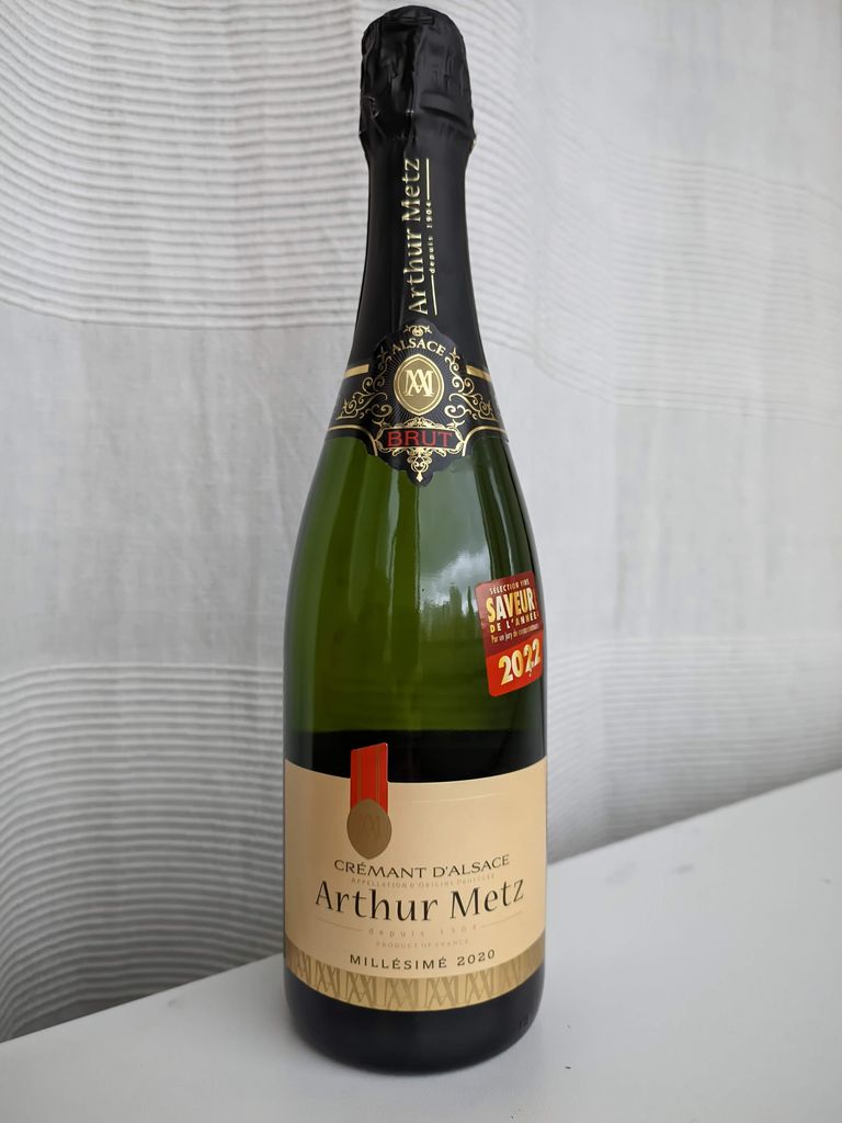 2020 Arthur Metz Crémant d'Alsace Brut Millésimé, France, Alsace ...