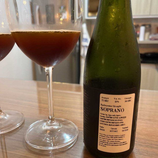 2020 Devaneio do Velhaco Soprano - Barleywine Straight, Brazil, Rio ...