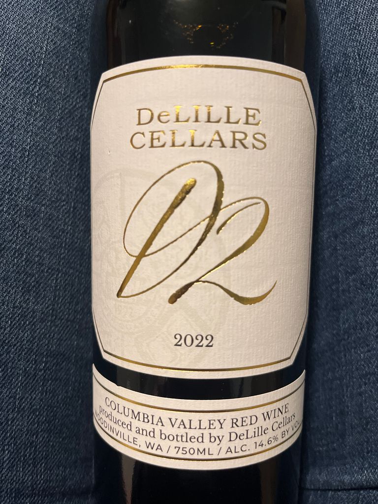 2022 DeLille Cellars D2, USA, Washington, Columbia Valley - CellarTracker