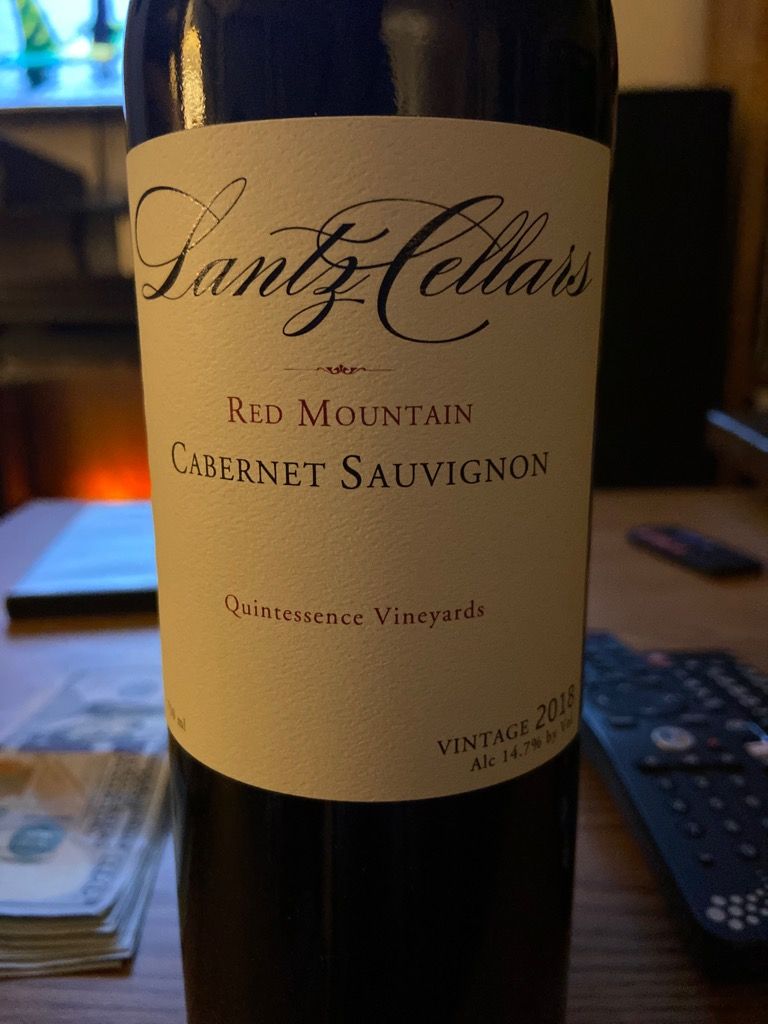 2018 Lantz Cellars Cabernet Sauvignon Quintessence Vineyards, USA ...