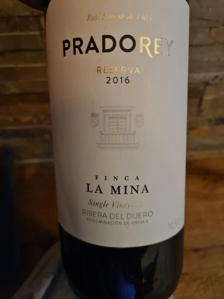 2016 Prado Rey Ribera del Duero Reserva Finca La Mina, Spain, Castilla ...