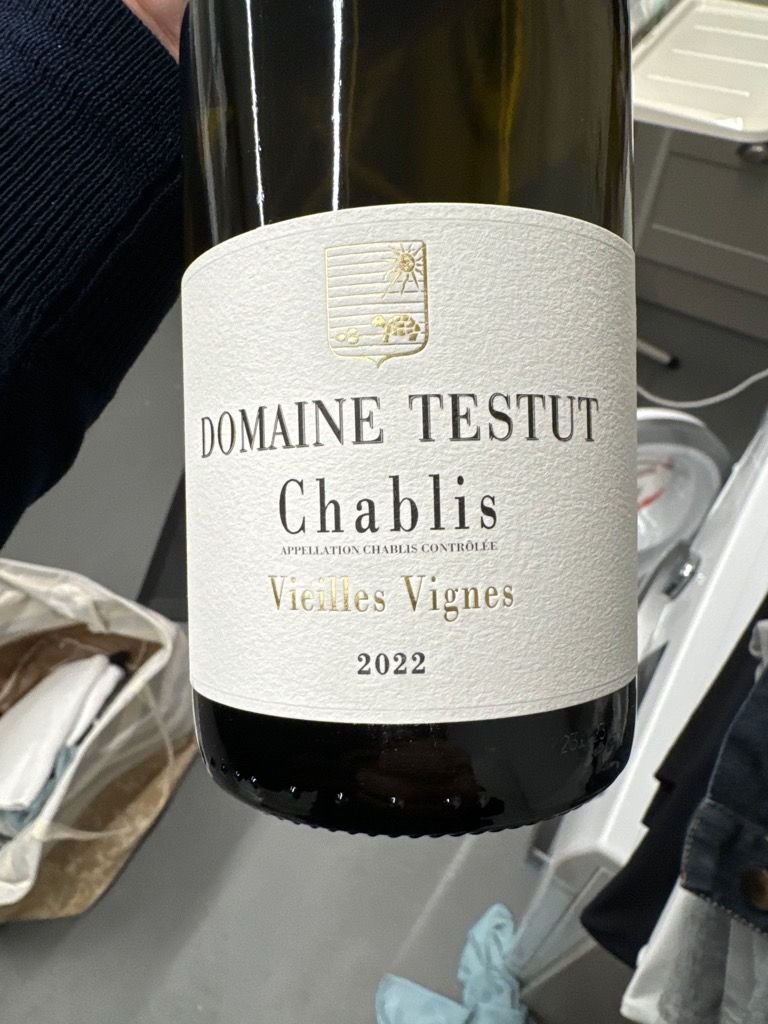 2023 Domaine Testut Chablis Vieilles Vignes, France, Burgundy, Chablis ...