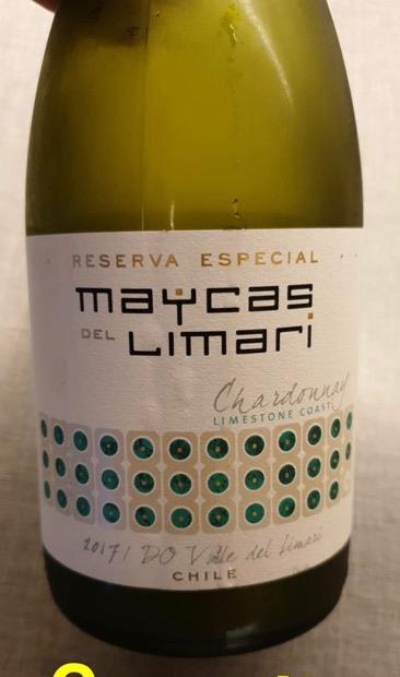 2017 Maycas Del Limari Chardonnay Reserva Especial, Chile, Limarí ...