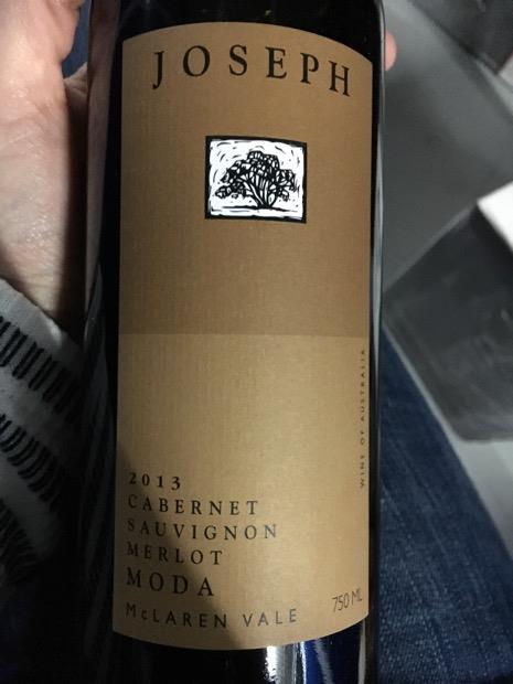 2013 Primo Estate Joseph Cabernet Sauvignon Merlot Moda, Australia ...