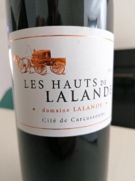 2019 Domaine Lalande les Hauts de Lalande, France, Languedoc Roussillon ...