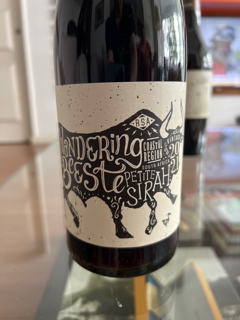 2021 Rall Syrah Wandering Beeste, South Africa, Coastal Region ...