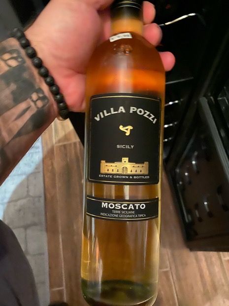2021 Villa Pozzi Moscato Terre Siciliane, Italy, Sicily, Terre ...