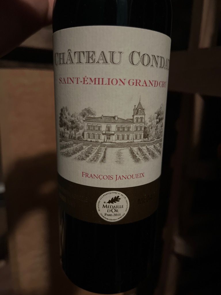 2009 Château Condat, France, Bordeaux, Libournais, St. Émilion Grand ...