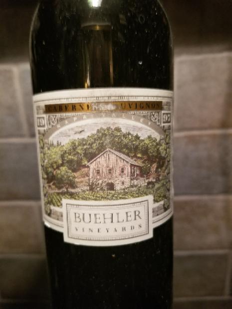 1997 Buehler Vineyards Cabernet Sauvignon, USA, California, Napa Valley ...