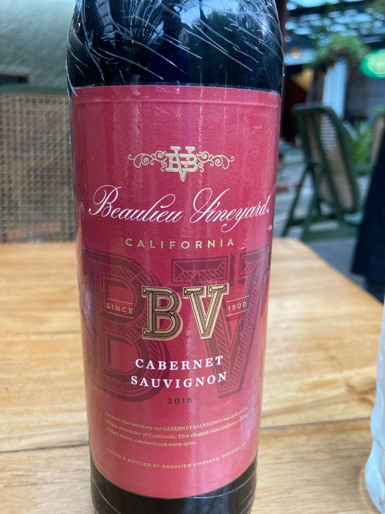 2016 Beaulieu Vineyard Cabernet Sauvignon BV, USA, California ...