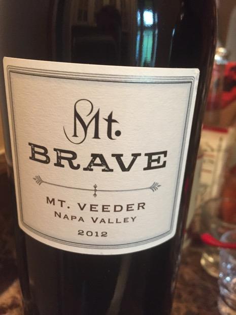 2012 Mt. Brave Cabernet Sauvignon, USA, California, Napa Valley, Mt ...