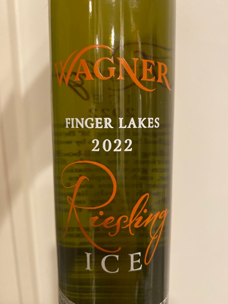2022 Wagner Riesling Ice, USA, New York, Finger Lakes - CellarTracker