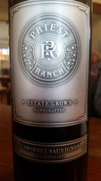 2013 Priest Ranch Cabernet Sauvignon, USA, California, Napa Valley ...