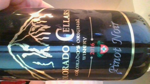 2020 Colorado Cellars Pinot Noir, USA, Colorado, Grand Valley ...