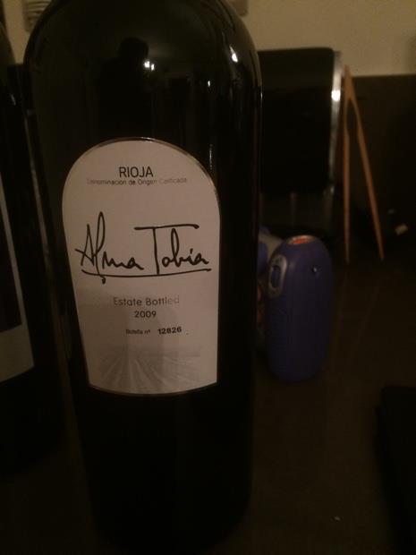 2017 Bodegas Tobia Rioja Alma de Tobia, Spain, La Rioja, Rioja ...