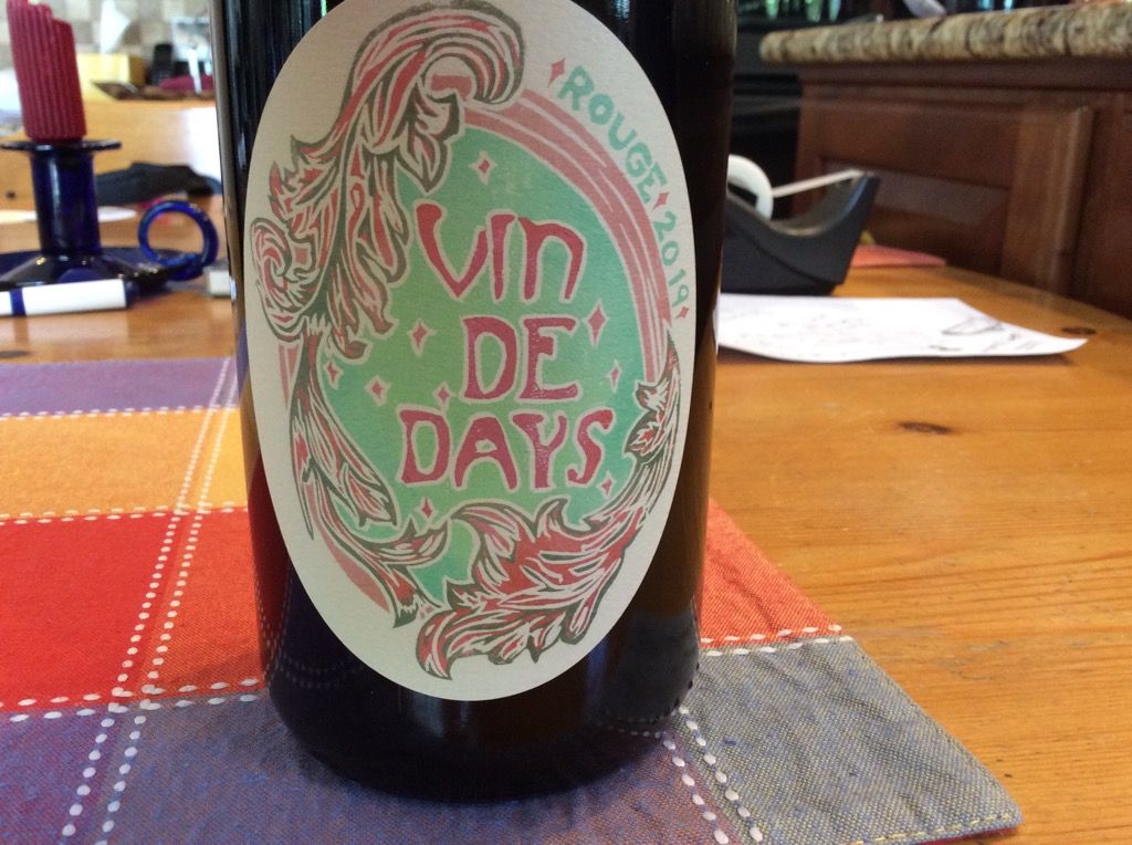 2019 Day Wines Vin de Days Rouge, USA, Oregon, Willamette Valley ...