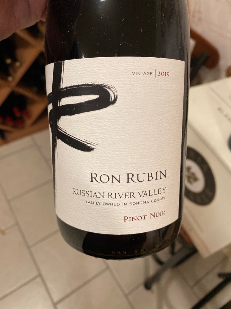 2022 Ron Rubin Pinot Noir, USA, California, Sonoma County, Russian River Valley - CellarTracker